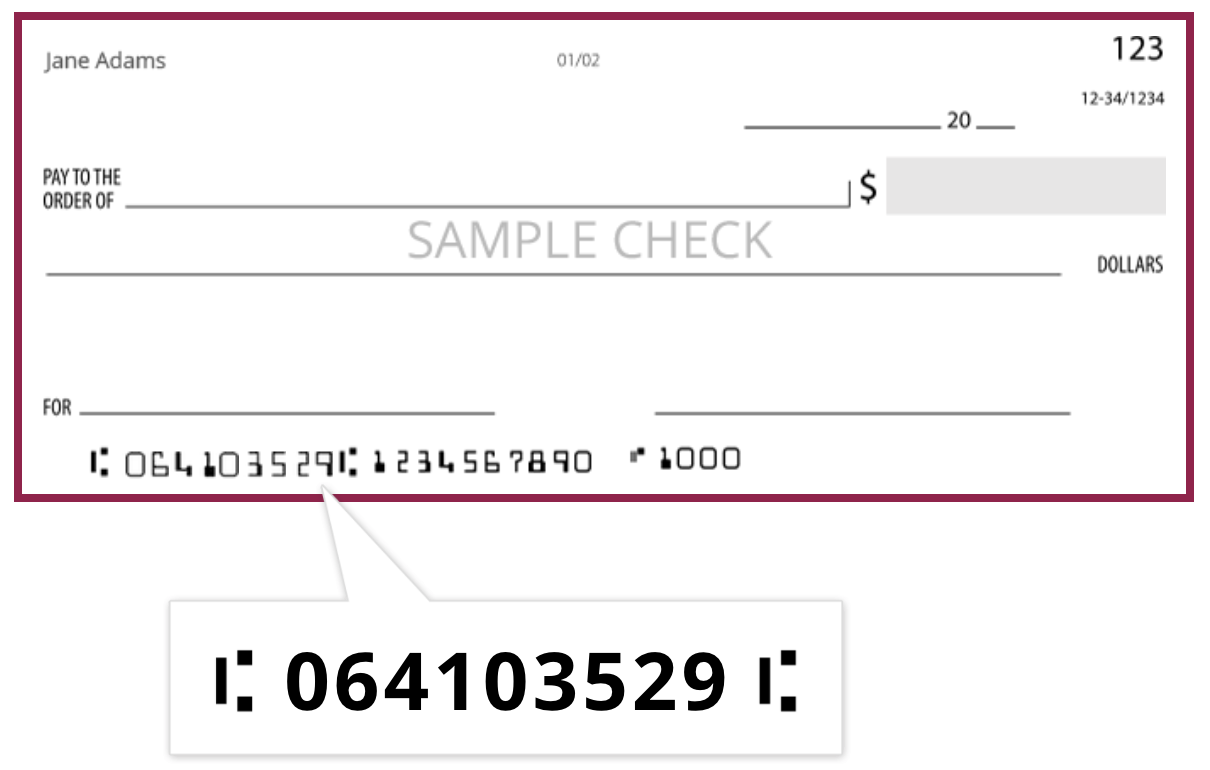 Routing Number Middle TN Bank Routing Wilson Bank Trust